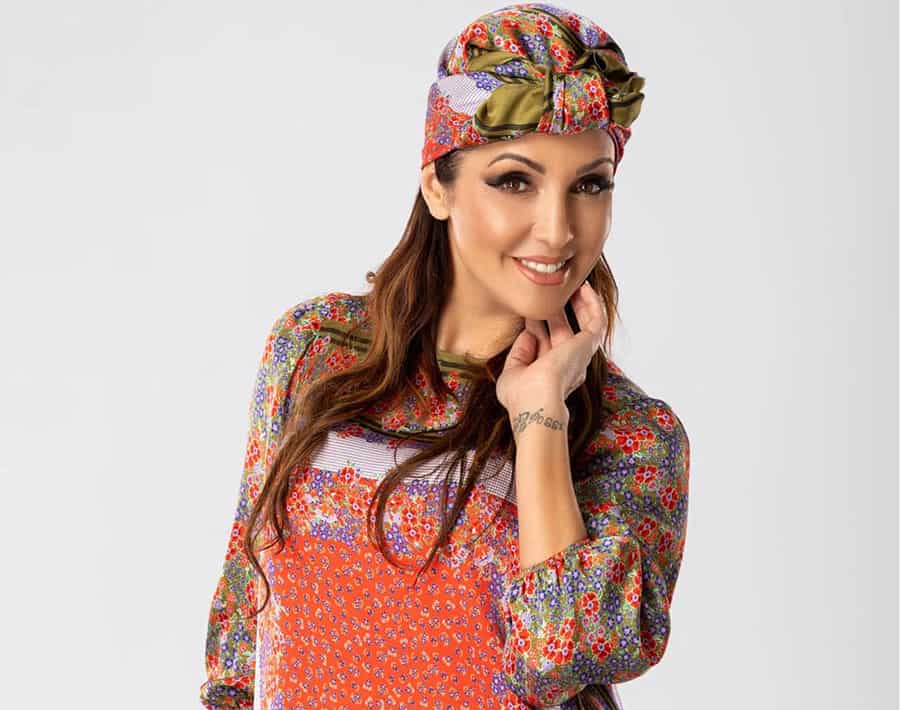 Cum poti sa porti un batic din matase naturala chic Bouchet